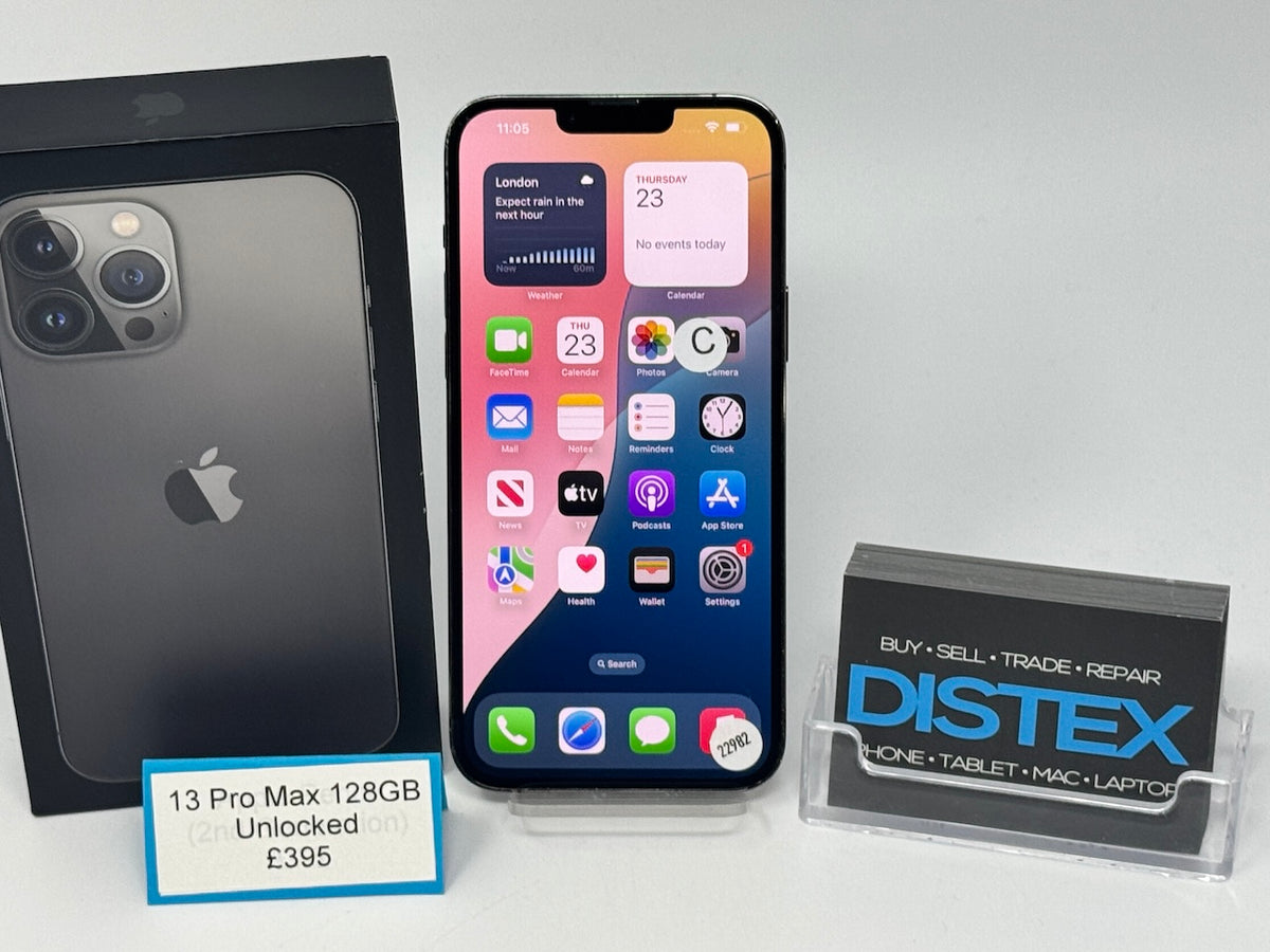 Apple iPhone 13 Pro Max 128GB Unlocked (C) M22982 – Distex Ltd