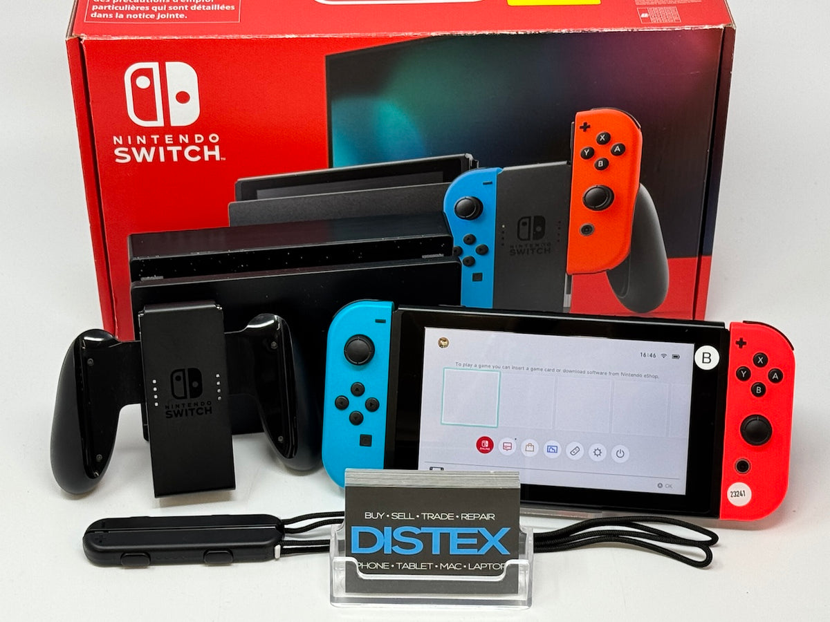 Nintendo Switch Console Boxed w/ Dock & Accessories (B) M23241 – Distex Ltd