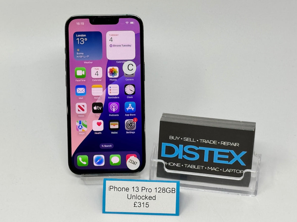Apple iPhone 13 Pro 128GB Unlocked Alpine Green (C) M23367 – Distex Ltd