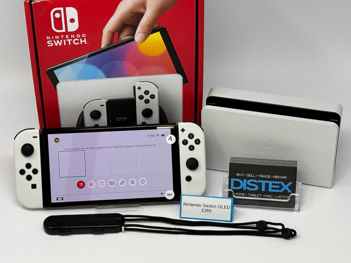 Nintendo Switch OLED Model Boxed w/ Dock & Accessories (A) M23427 ...