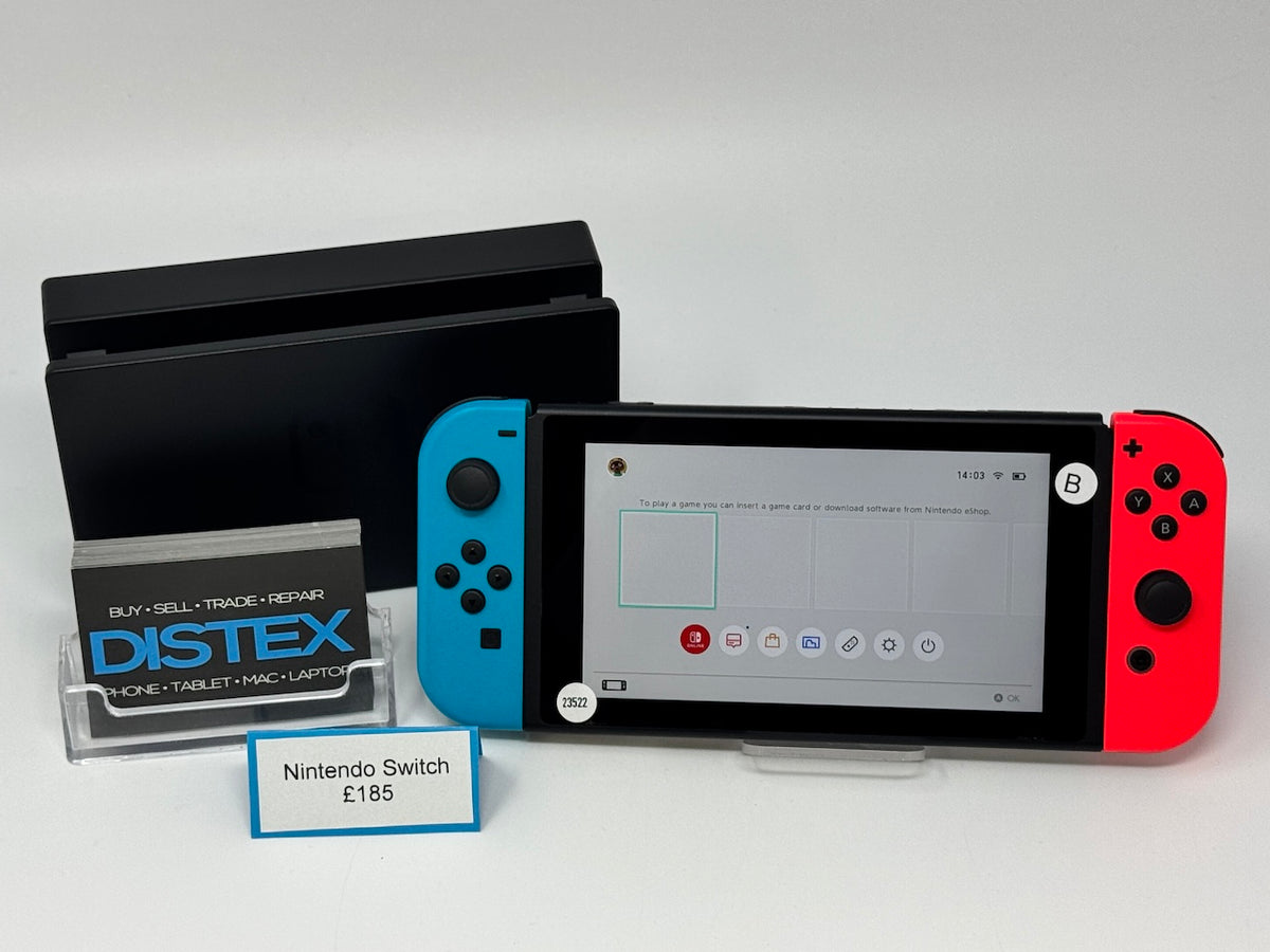 Nintendo Switch Console w/ Dock (B) M23522 – Distex Ltd